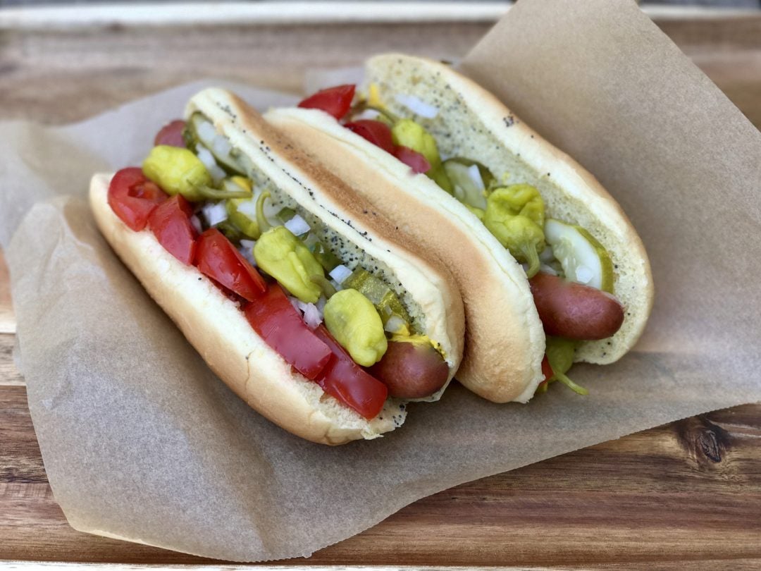 CHICAGO DOUBLE DOG!! - featuring Koegel's all-beef franks | THE Hot Pot ...